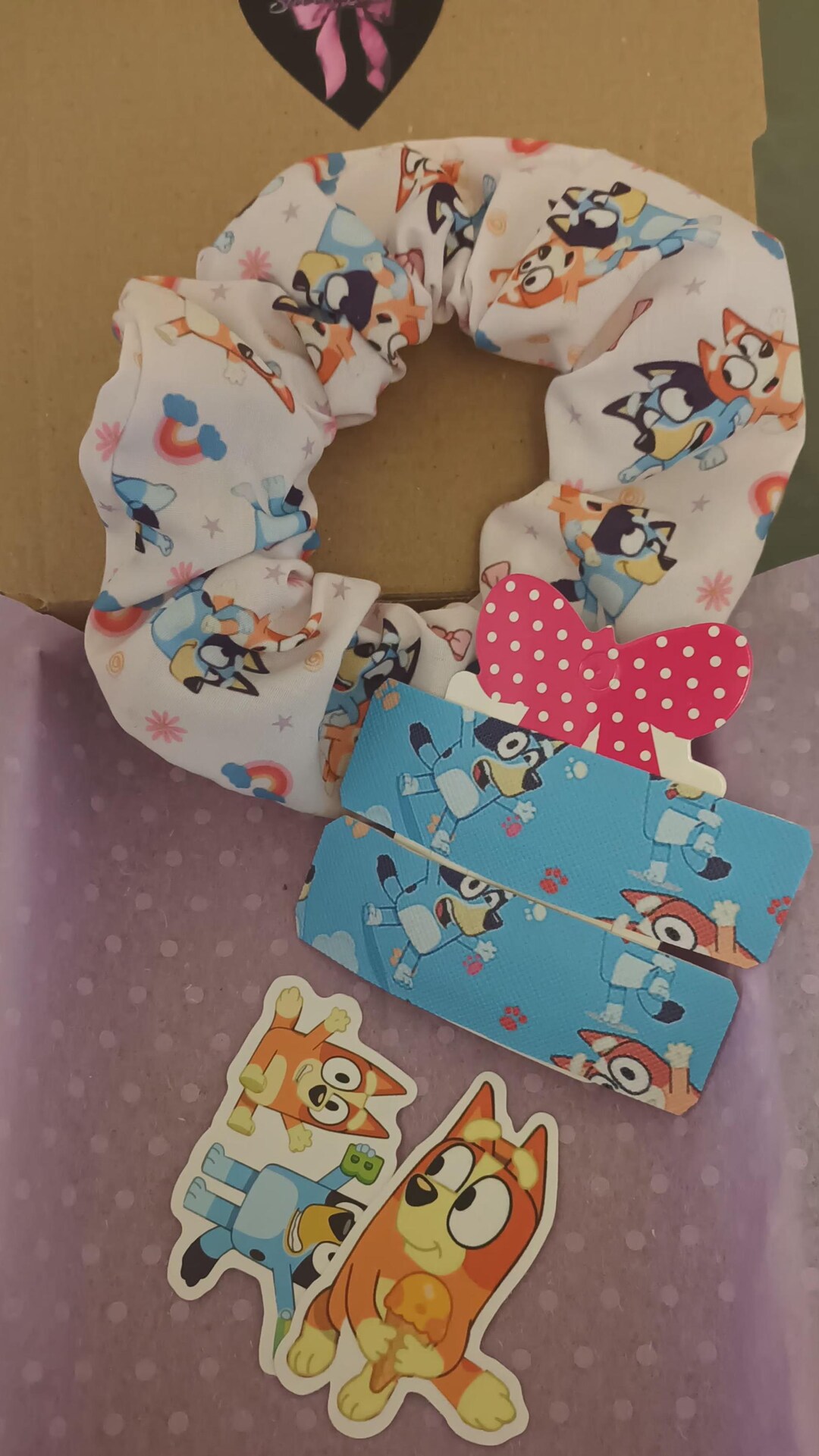 Bluey Hair Bows and Clips - Etsy UK