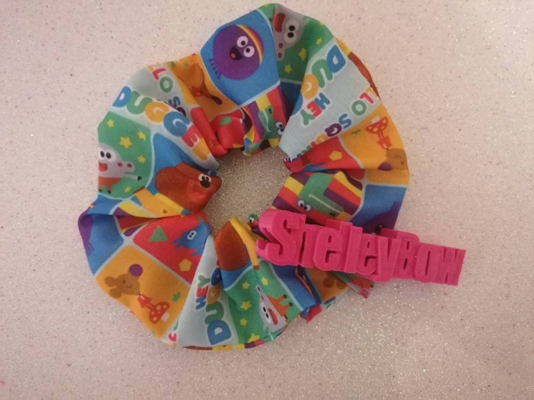 Hey Duggee, Norrie, Happy, Betty, Rolly and Tag Hair Scrunchie - Etsy UK