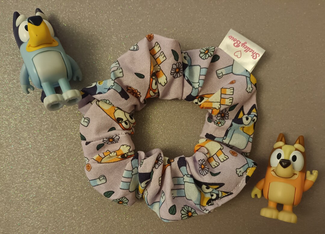Bluey Hair Scrunchie - Etsy