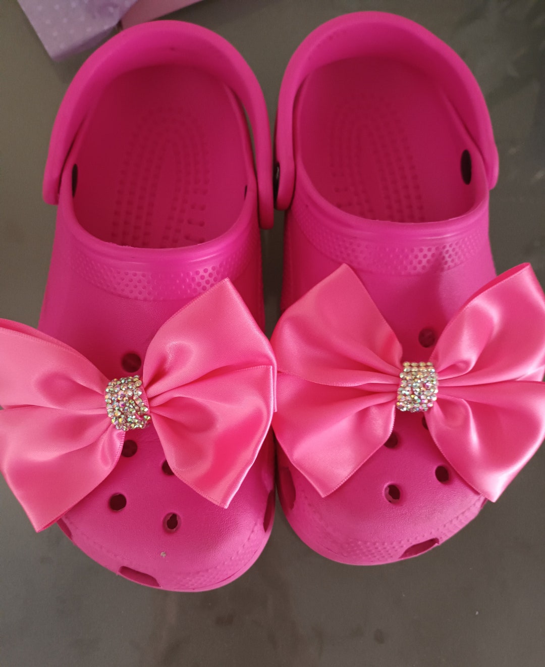 Croc Bows (pair) - Etsy UK