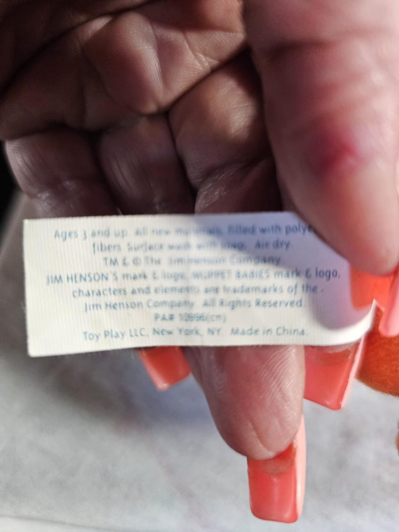 Jim Henson the Muppets Babies Fozzie and Animal Pristine Condition ...