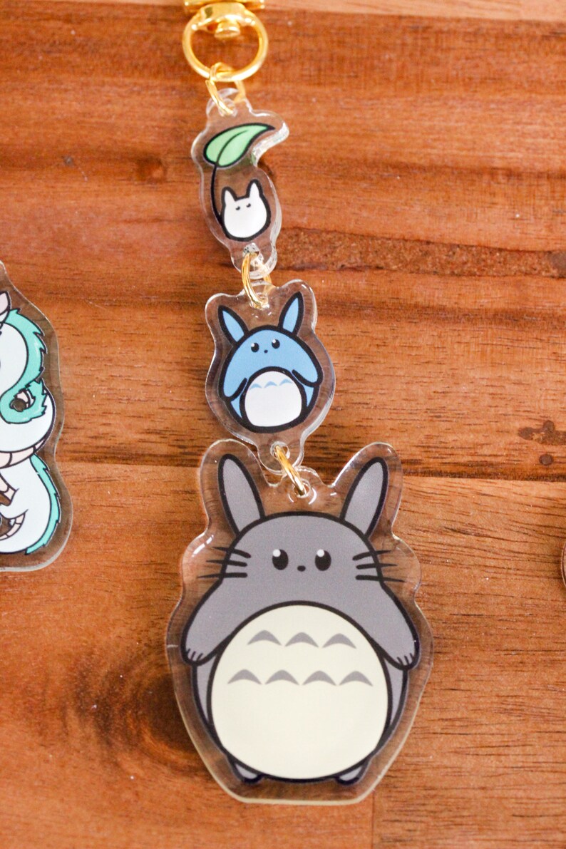 Ghibli Keychains - Etsy
