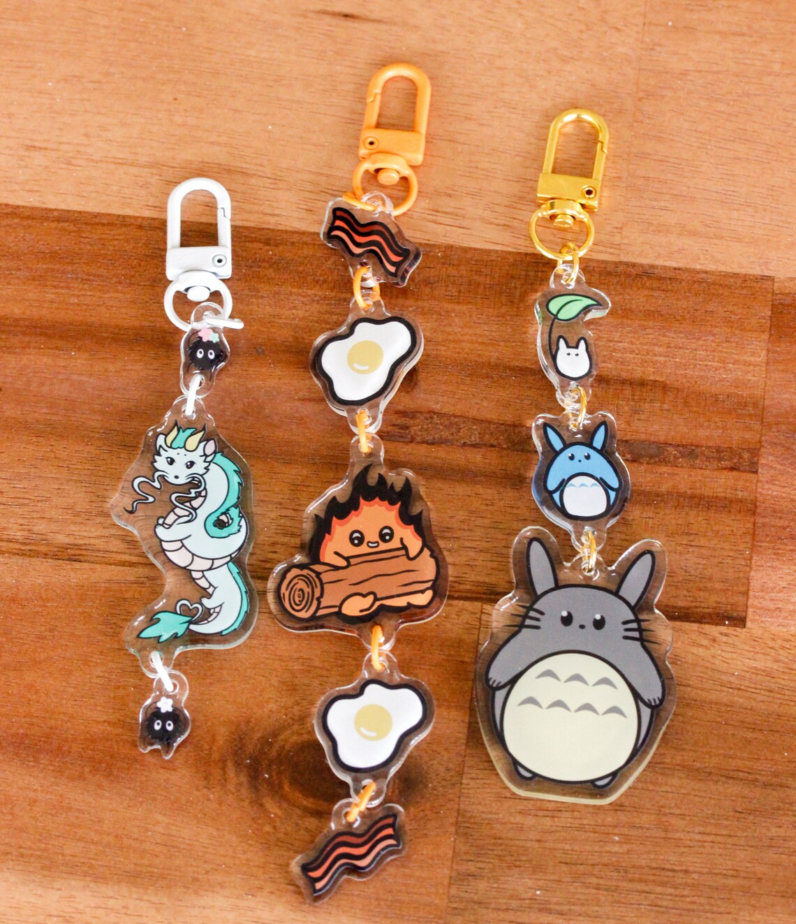 Ghibli Keychains - Etsy