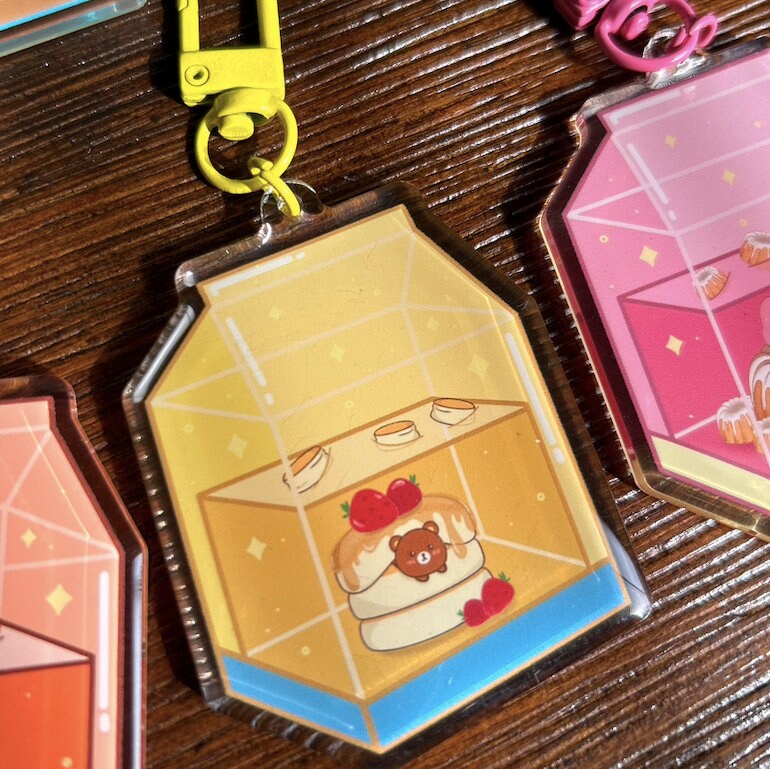 Sanrio Buddies Milk Carton Keychains - Etsy