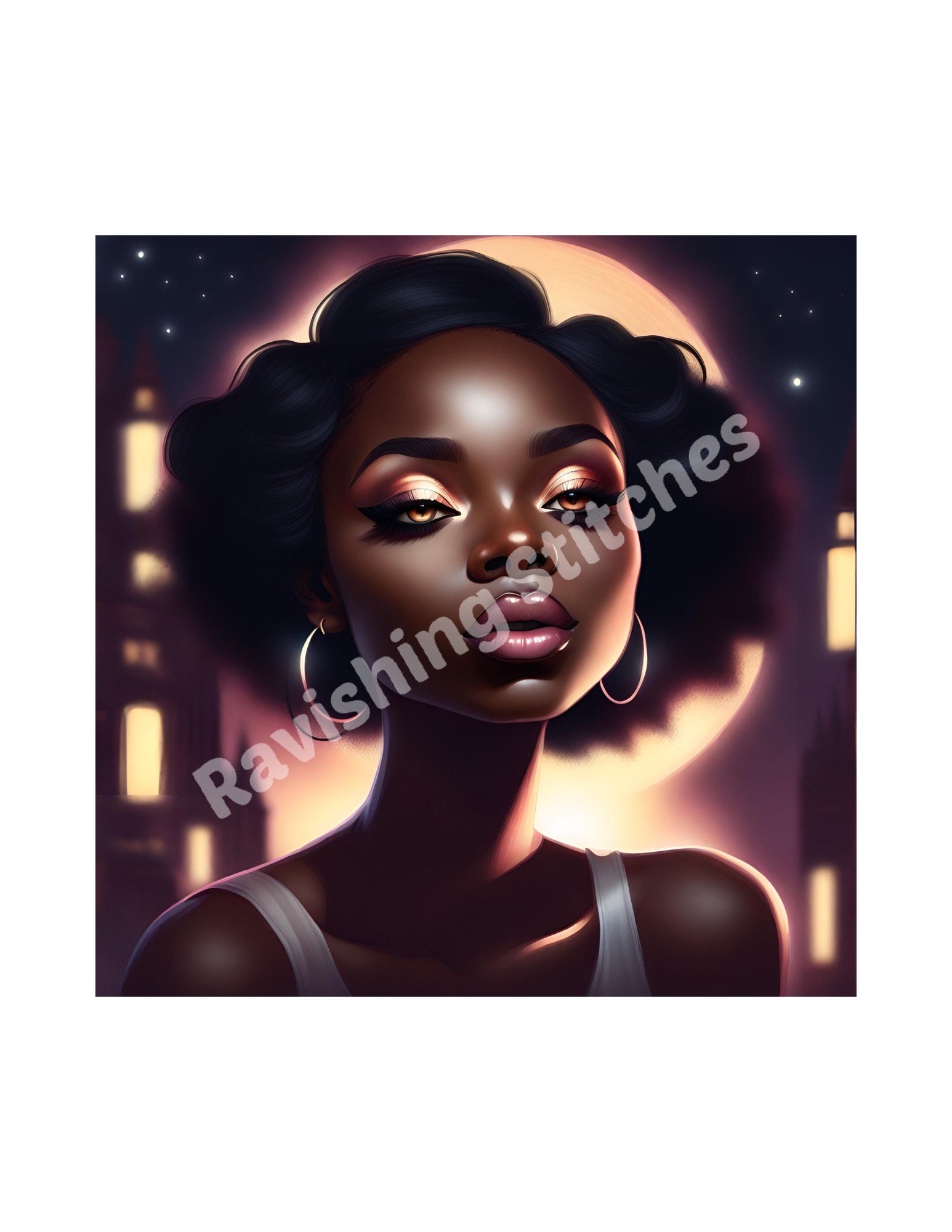 Pretty Lady Cartoon PNG Image, Instant Download, Sublimation Design ...