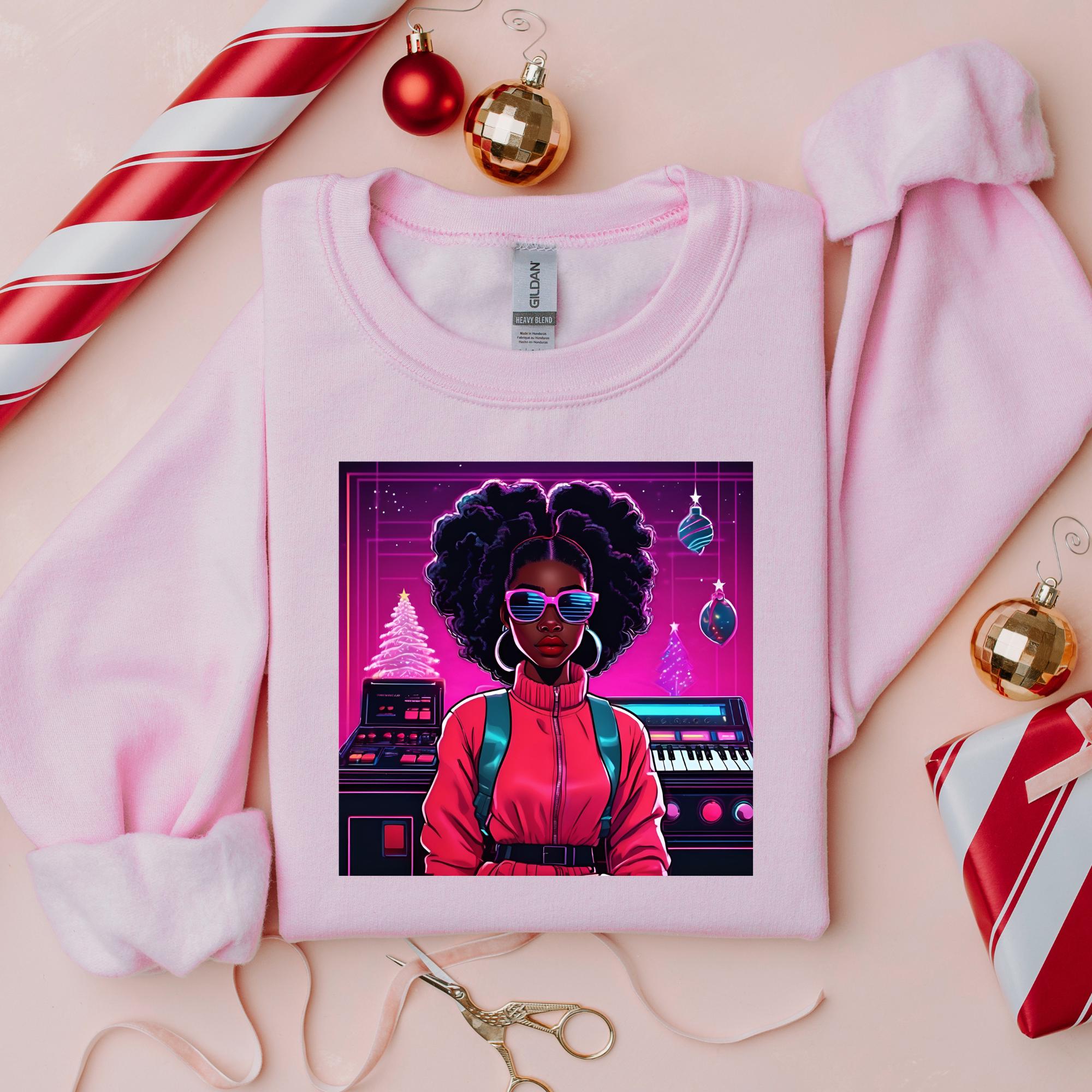 Black Girl Christmas PNG Black Girl Clip Art Christmas Clip Art ...