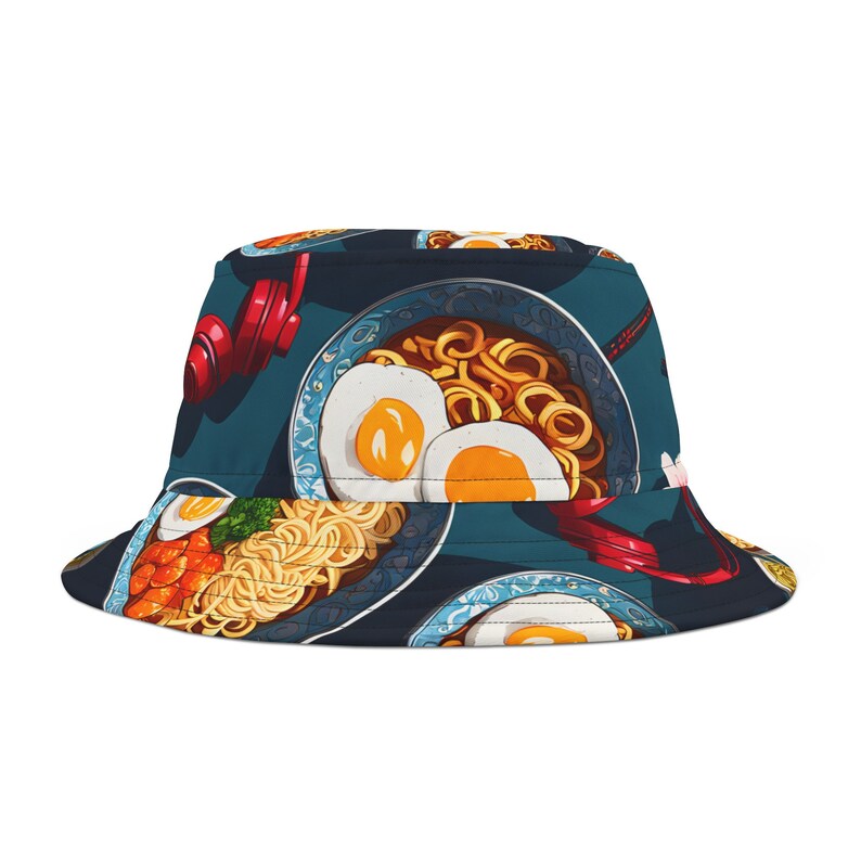 Ramen Noodle Bucket Hat, Anime Bucket Hat, Anime Merch, Manga, Kawaii ...
