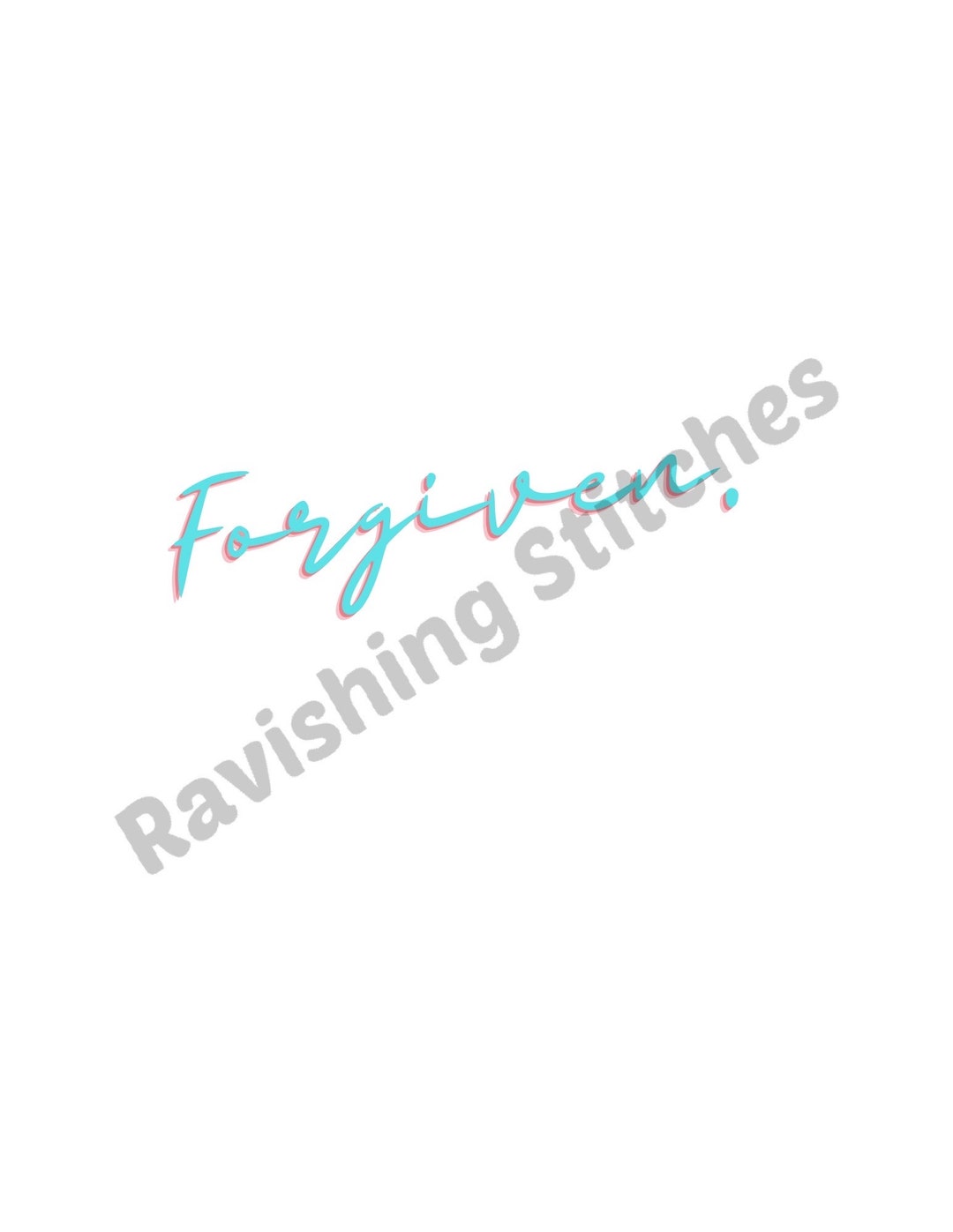 Forgiven PNG Image, Instant Download, Sublimation Design, Creative ...