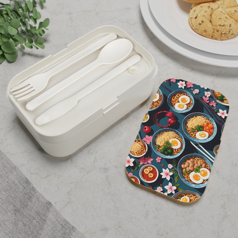 Ramen Bento Lunch Box, Ramen Lunch Box, Anime Lunch Box, Character ...