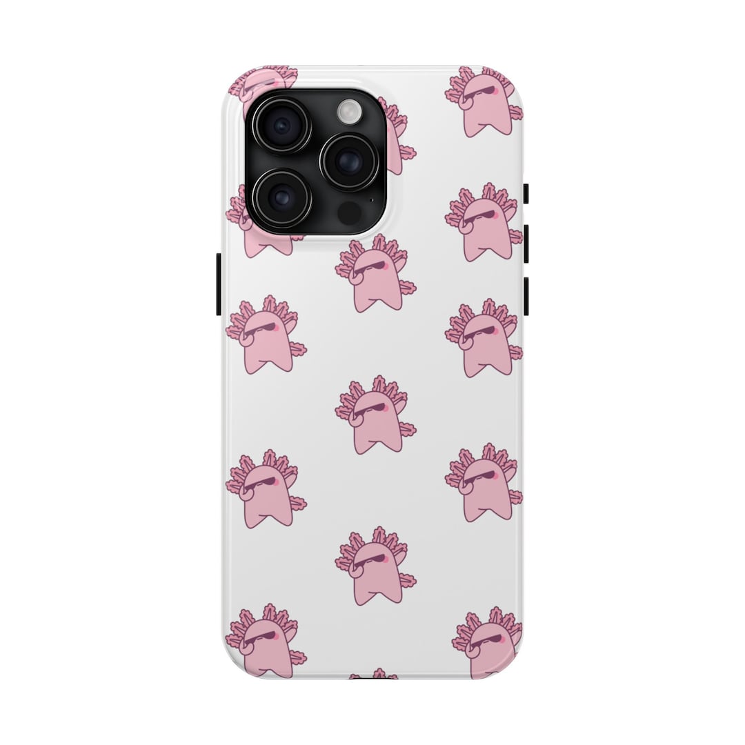 Axolotl Phone Case Amphibian Phone Cover Kawaii Phone Case Android ...