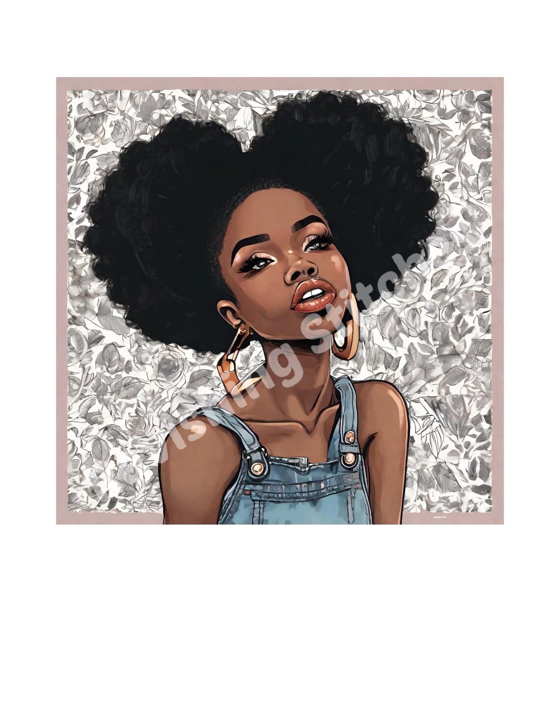 Afro Puffs PNG Image, Instant Download, Sublimation Design, Creative ...