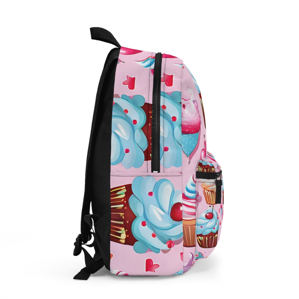 Kawaii Cupcake Backpack, Pink Backpack, Back to School, College ...
