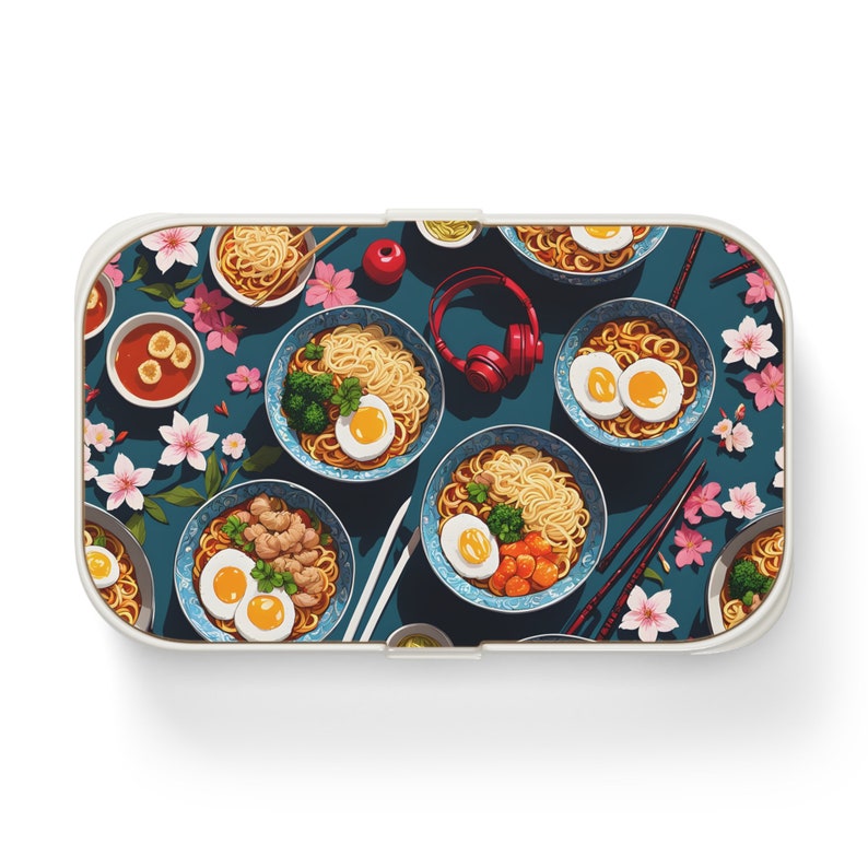 Ramen Bento Lunch Box, Ramen Lunch Box, Anime Lunch Box, Character ...