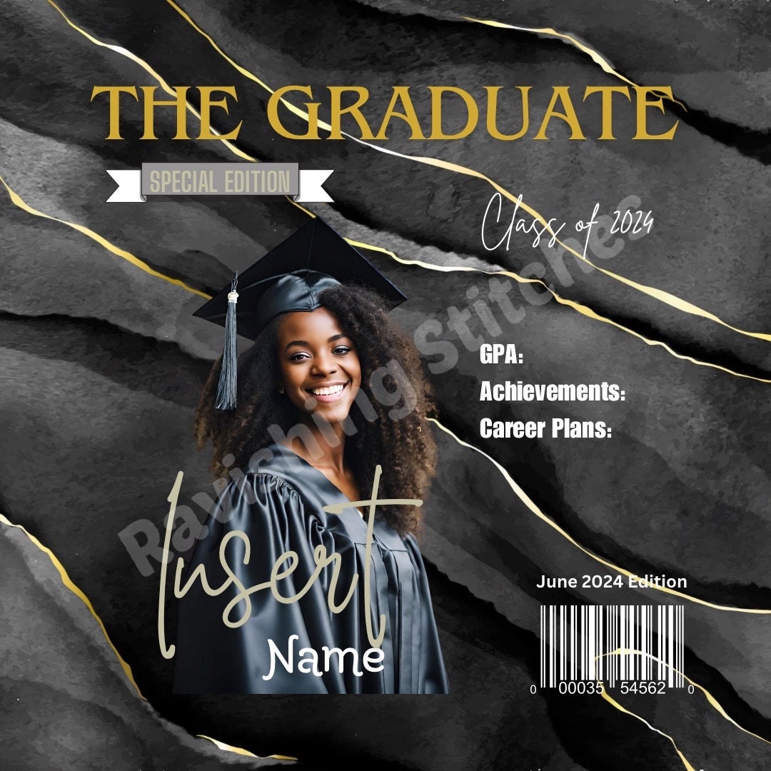 Graduation Announcement Template - Editable Digital Download ...