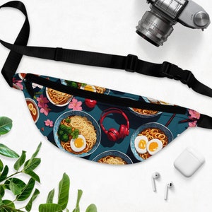 Ramen Fanny Pack, Ramen Noodle, Belt Bag, Fanny Pack, Fanny Pack for ...