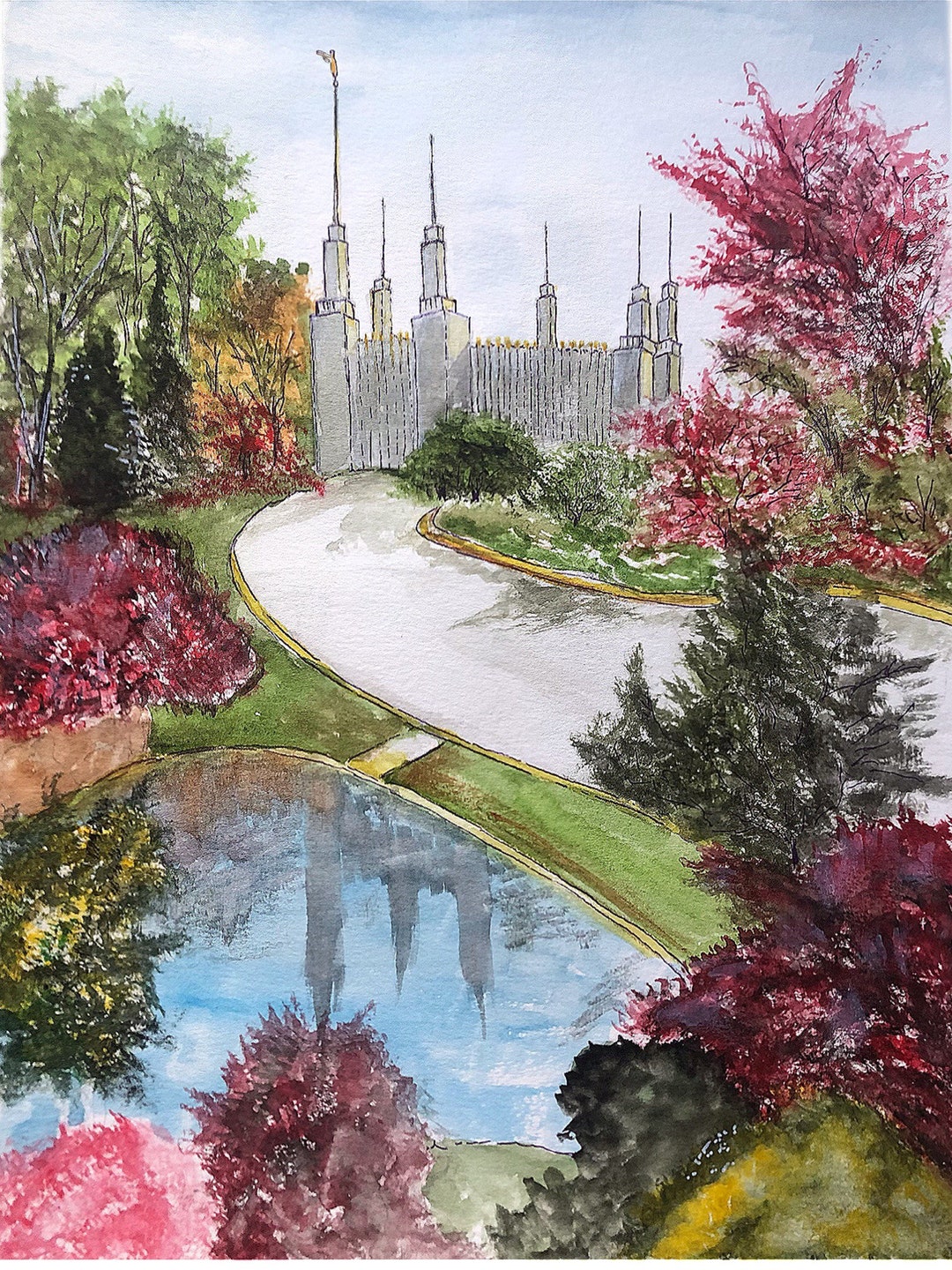 Washington DC Temple - Etsy