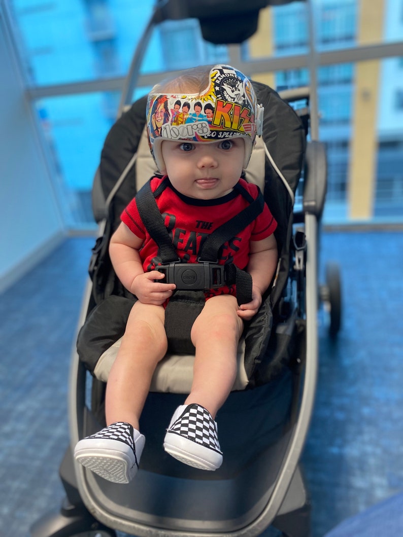 Custom Doc Band Helmet Rock Band Sticker Bomb Wrap Digital - Etsy