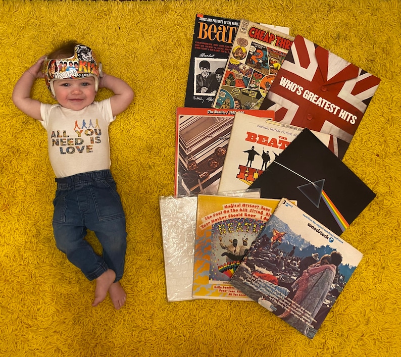 Custom Doc Band Helmet Rock Band Sticker Bomb Wrap Digital - Etsy