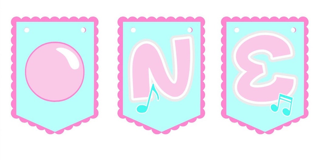 Bubble Gum Ms. Rachel Highchair Banner - Etsy