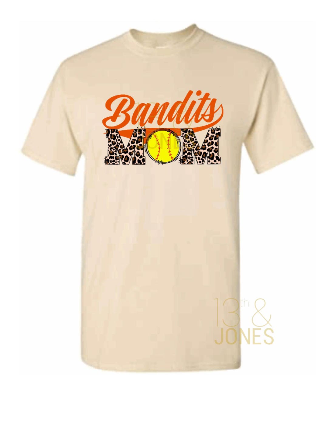 Bandits Mom Softball Cheetah PNG Ready to Print - Etsy