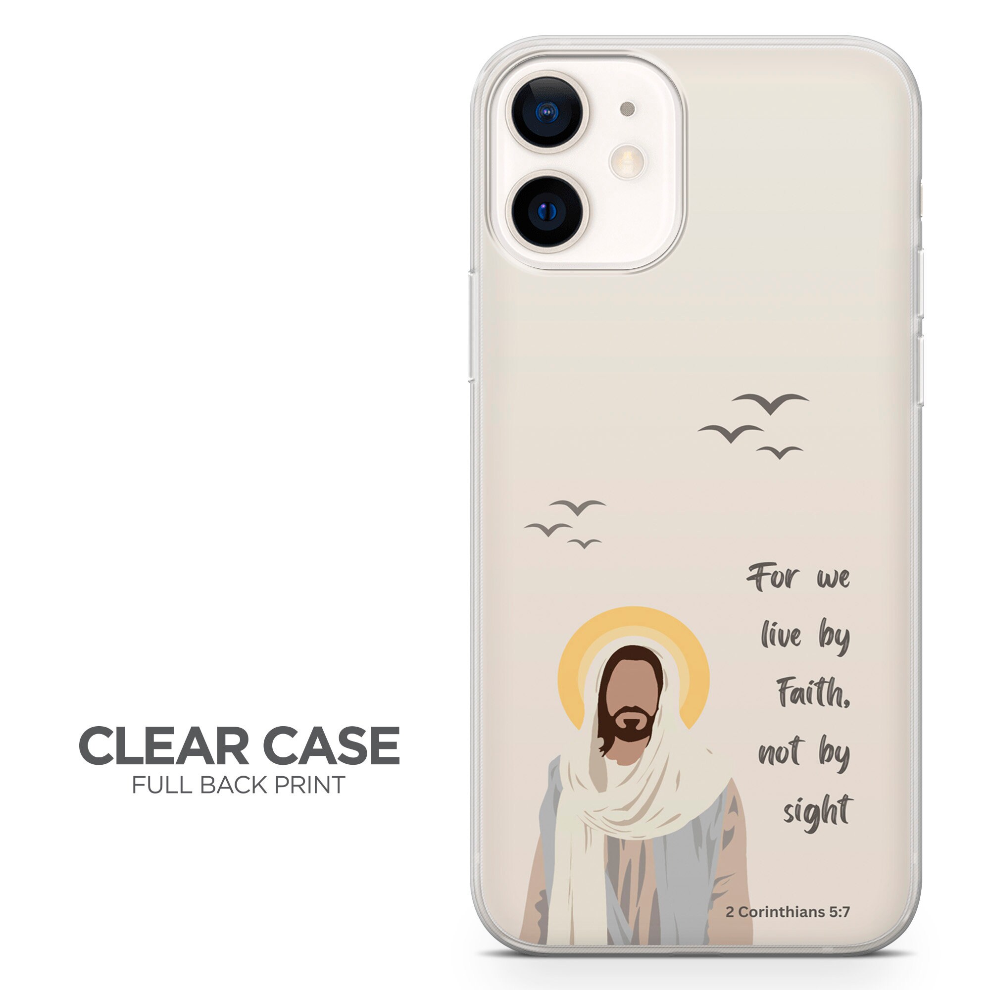 Jesus Phone Case With Bible Quotes. Christian Phone Case Fits iPhone 13 ...