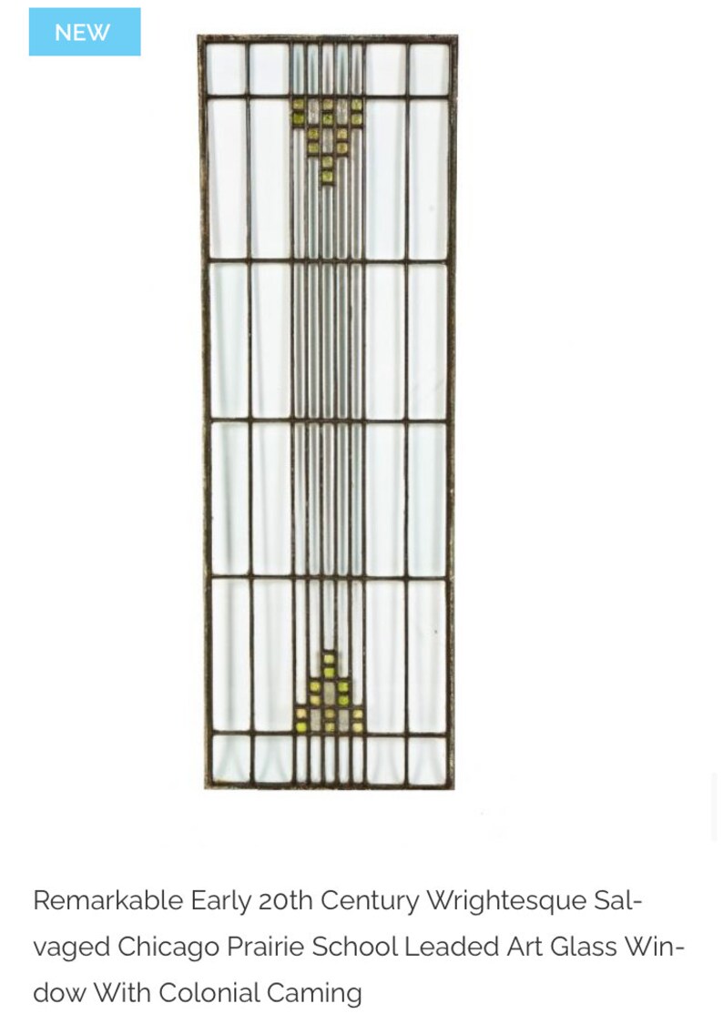 Stained Glass 3 Original Chicago Window Screen Print - Etsy