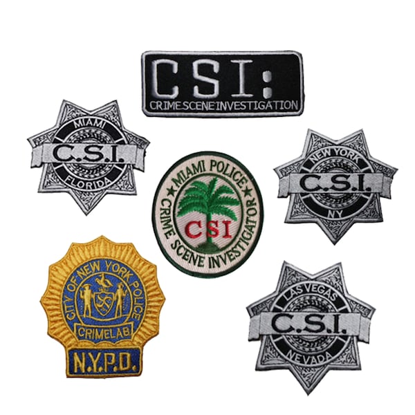 Crime Scene Patch - Etsy