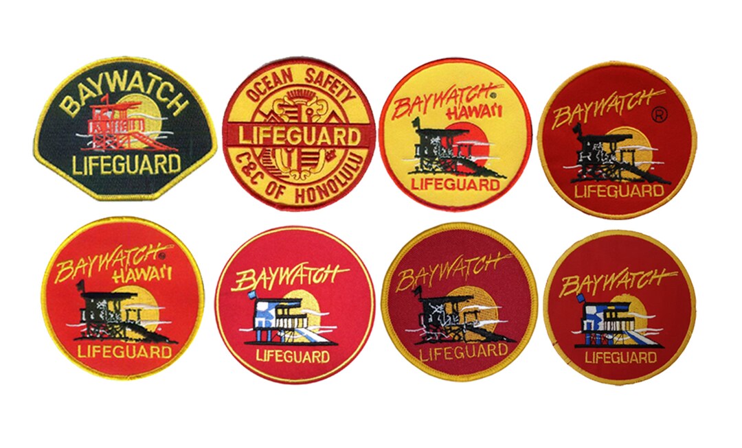 Baywatch Movie Embroidered Iron on Patch Sew on Badge Baywatch - Etsy