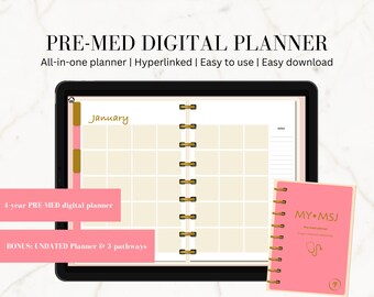 2024 Super Digital Planner: Ultimate Hyperlinked Goodnotes and ...