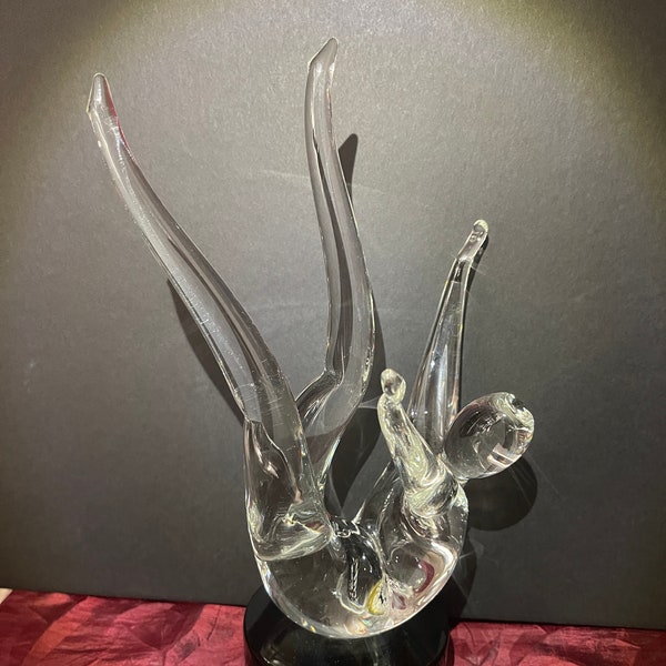 Glass Human Figurine - Etsy