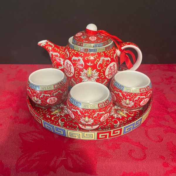 Wedding Tea Set - Etsy