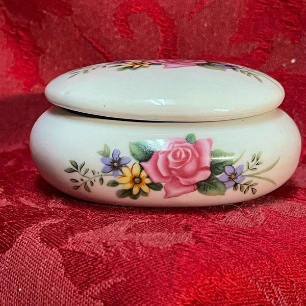 Oval Trinket Box - Etsy