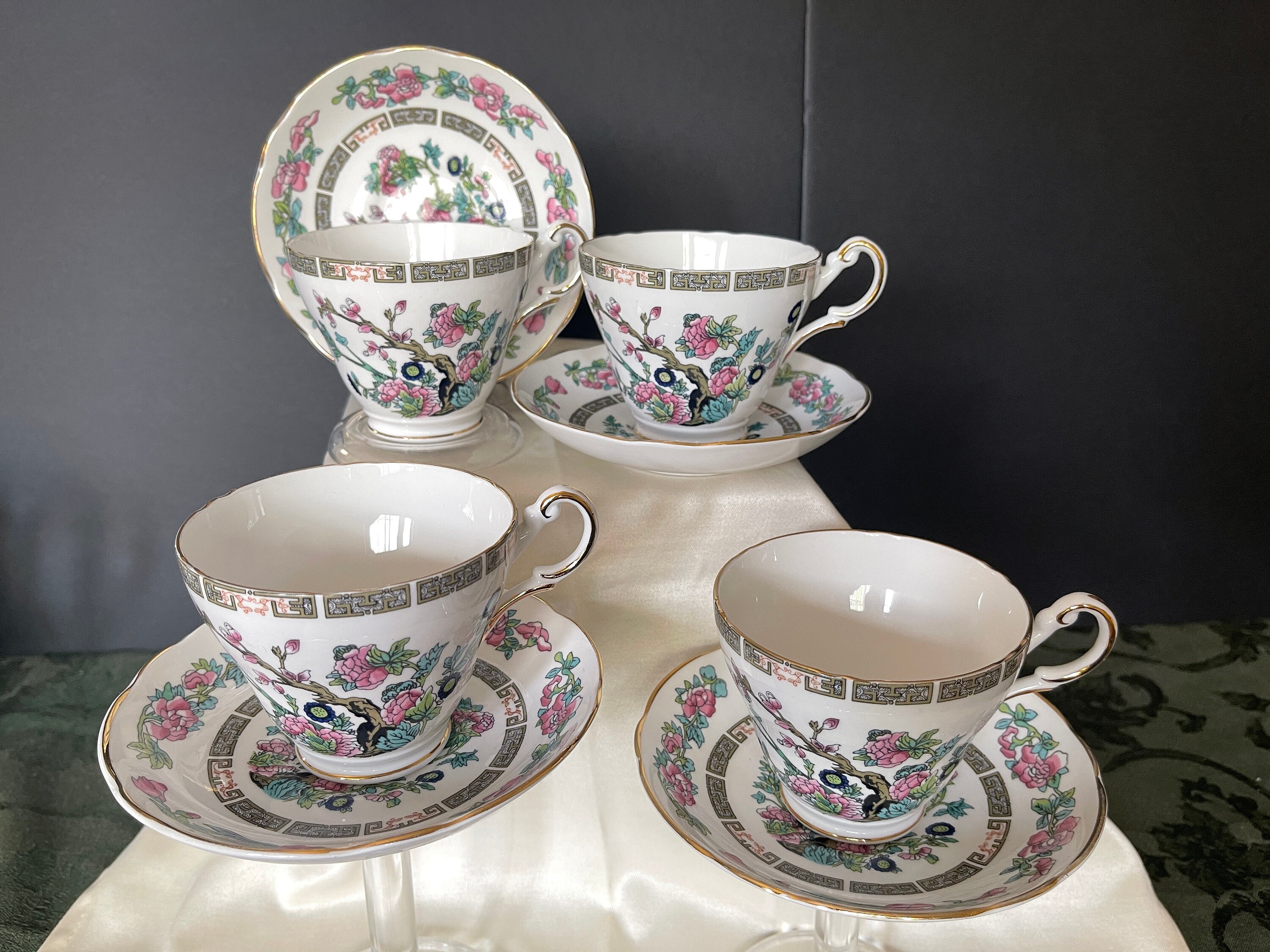 RARE Regency English Bone China Tea Service AND Arthur Wood & - Etsy