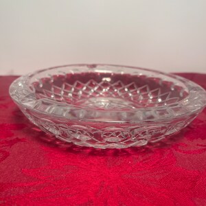 Vintage Princess House Crystal Ashtray Diamond Pattern Royal Highlights ...
