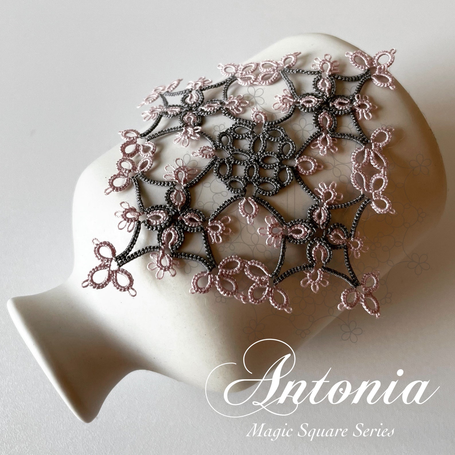 Antonia Magic Square Tatting Doily Pattern, Advanced Frivolite (digital ...