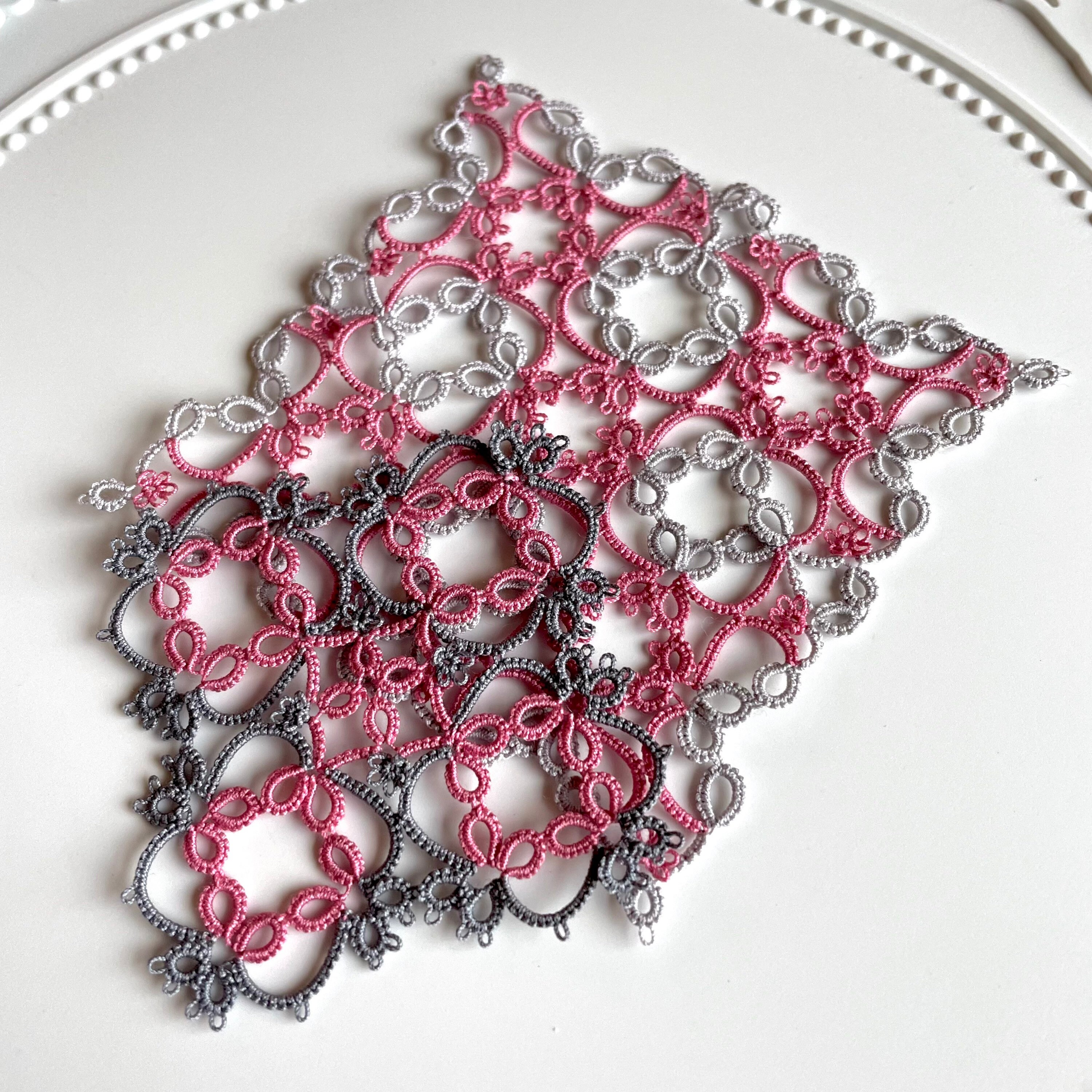 Mosaic Tatting PDF Pattern: Frivolite Lace Doily (diagrams ...