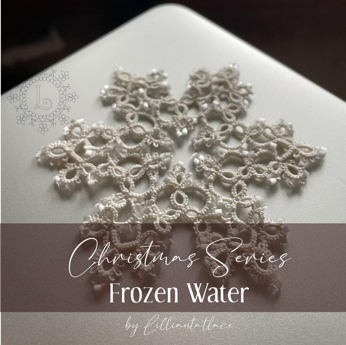 Tatting Snowflake Pattern With Beads Tutorial Instant Download PDF ...