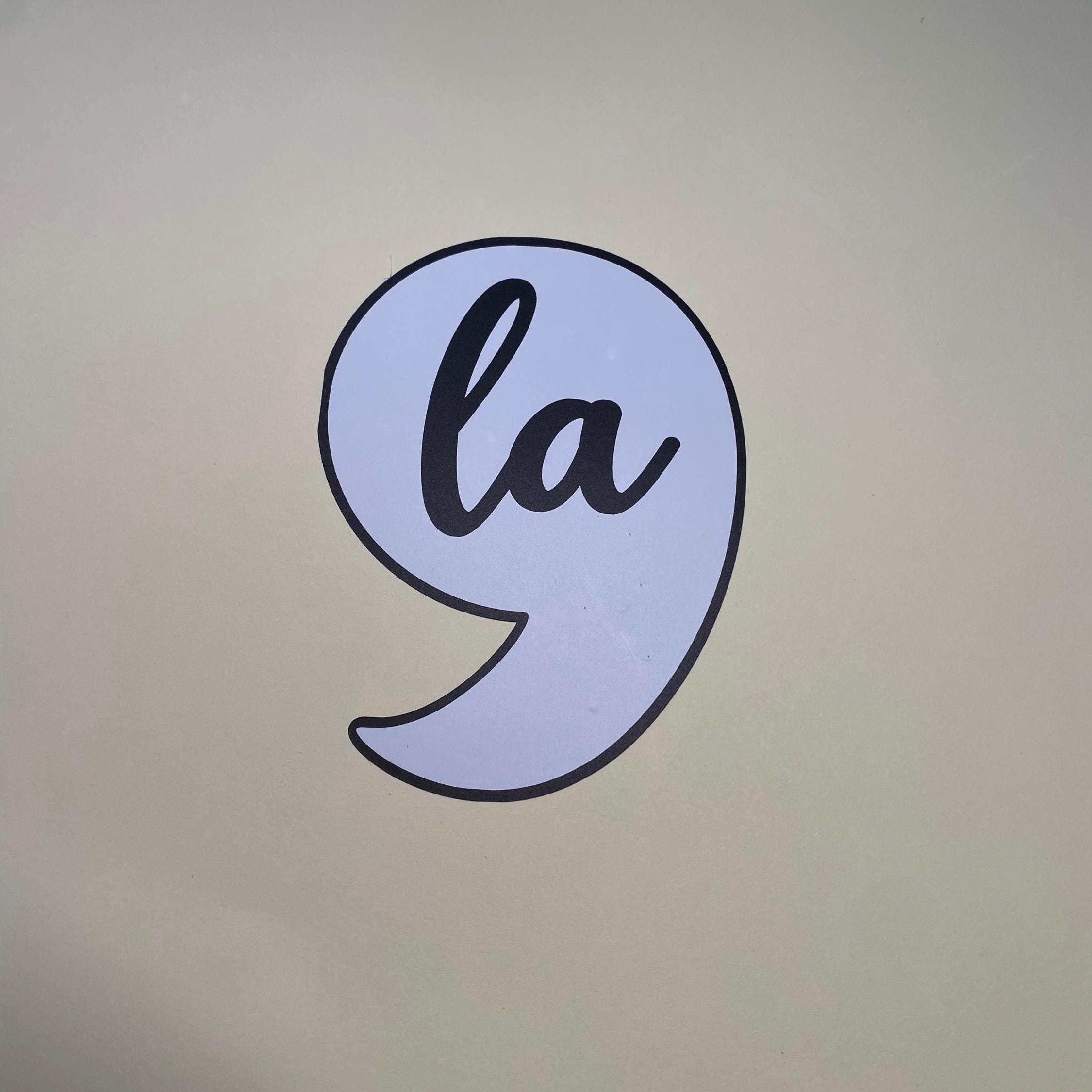 Comma La Kamala Vinyl Car Decal Sticker - Etsy