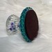 SEA LIFE & Pearls Stamp Pressing Tool, Glass Resin Glitter Stamp ...