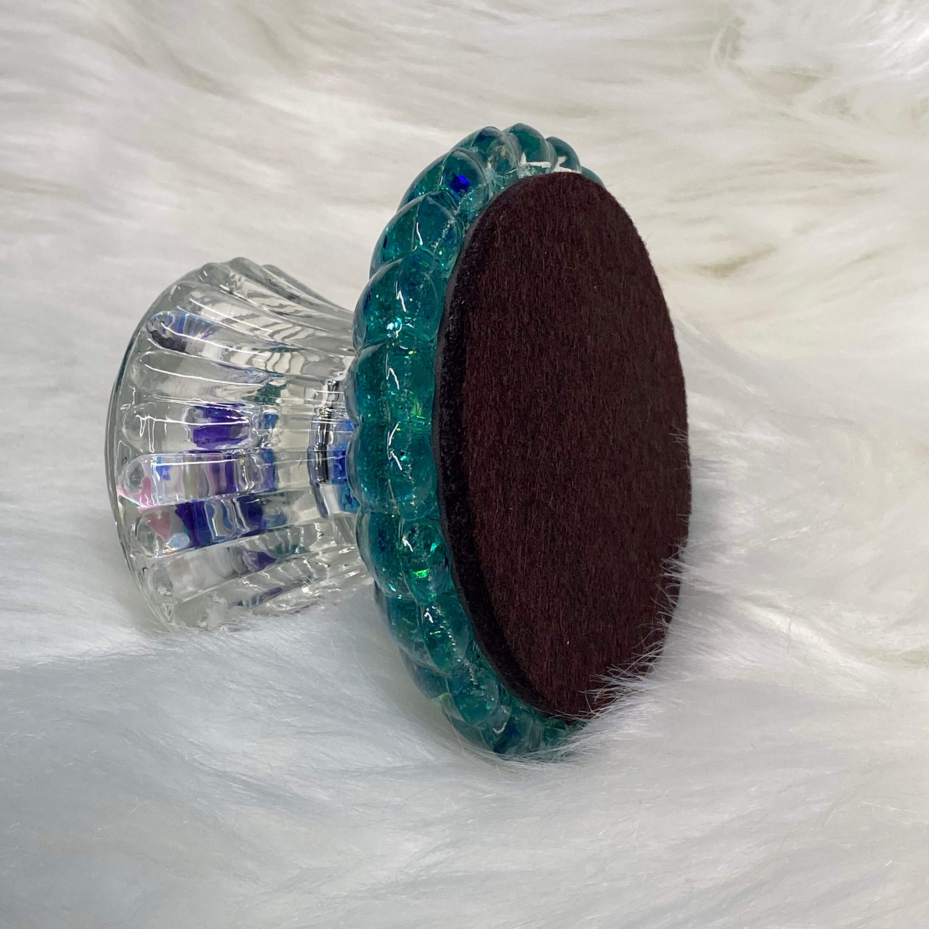 SEA LIFE & Pearls Stamp Pressing Tool, Glass Resin Glitter Stamp ...