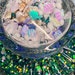 SEA LIFE & Pearls Stamp Pressing Tool, Glass Resin Glitter Stamp ...