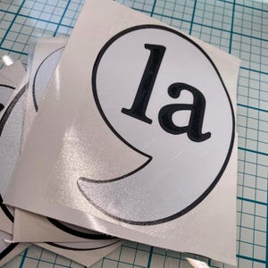 Comma La Kamala Vinyl Car Decal Sticker - Etsy