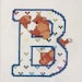 Cute Care Bears Alphabet All 26 Letters Counted Cross Stitch Pattern ...