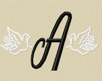 Diana Script Embroidery Font - Etsy