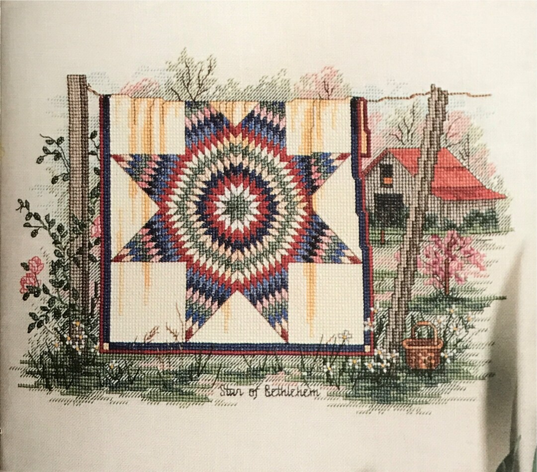 Star of Bethlehem by Paula Vaughan Counted Cross Stitch Pattern Quilts ...