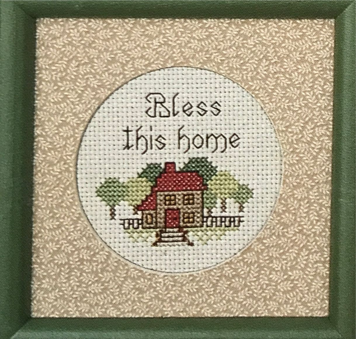 Bless This Home Cross Stitch