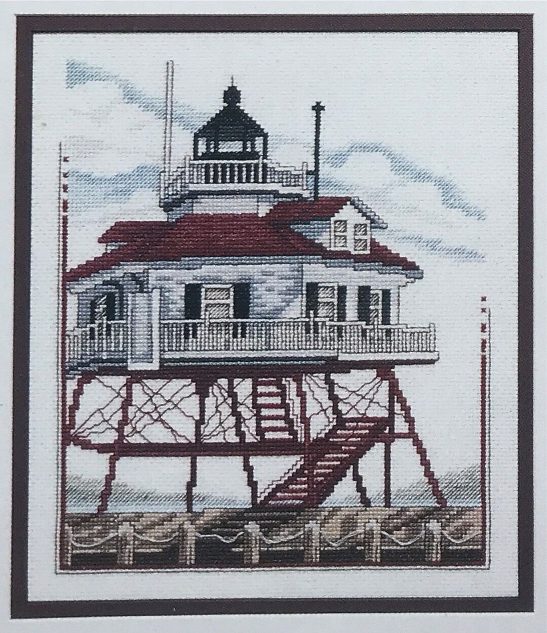 Drum Point Light Counted Cross Stitch Pattern PDF Instant Download ...