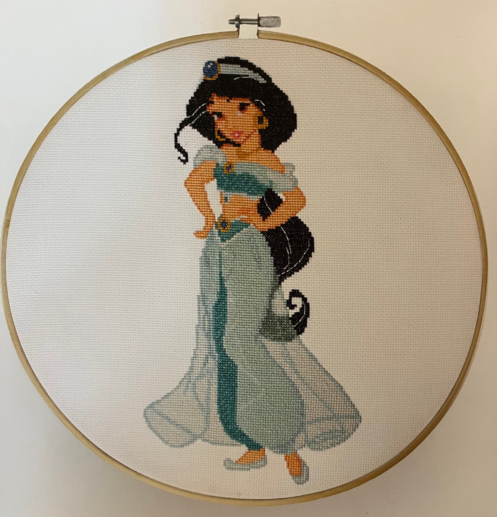 Jasmine Counted Cross Stitch Pattern Pdf Princess Instant Download ...