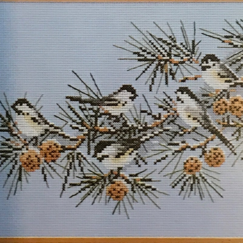 Chickadee Cross Stitch Pattern - Etsy