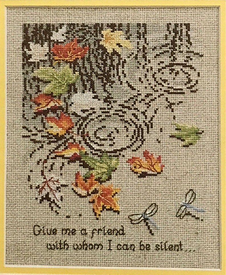 Friendship Sampler Counted Cross Stitch Pattern PDF Instant Download ...